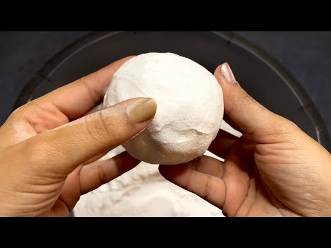 Asmr - baking soda - dusty soft green - crispy pink - wet balls crush - shave - soft crush