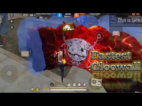 Fastest gloowall player FF DEEPAK GAMING - YouTube