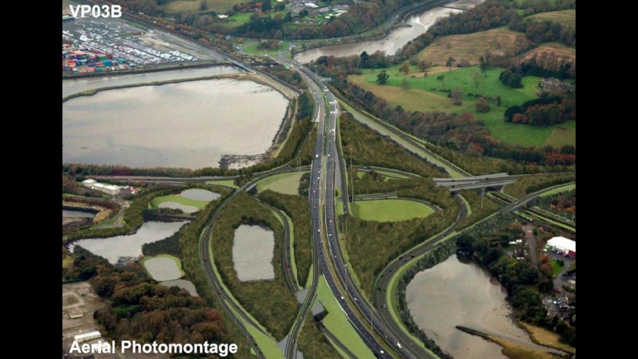 Dunkettle Interchange Montage - YouTube