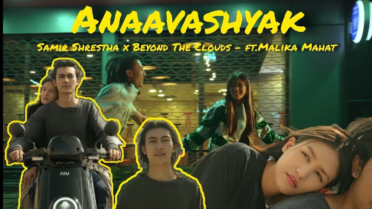 Anaavashyak - Samir Shrestha - Karaoke Track - Ft Malika Mahat - YouTube