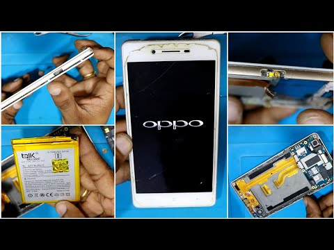 Oppo a33f battery problem / oppo a33f power button replacement / oppo a33