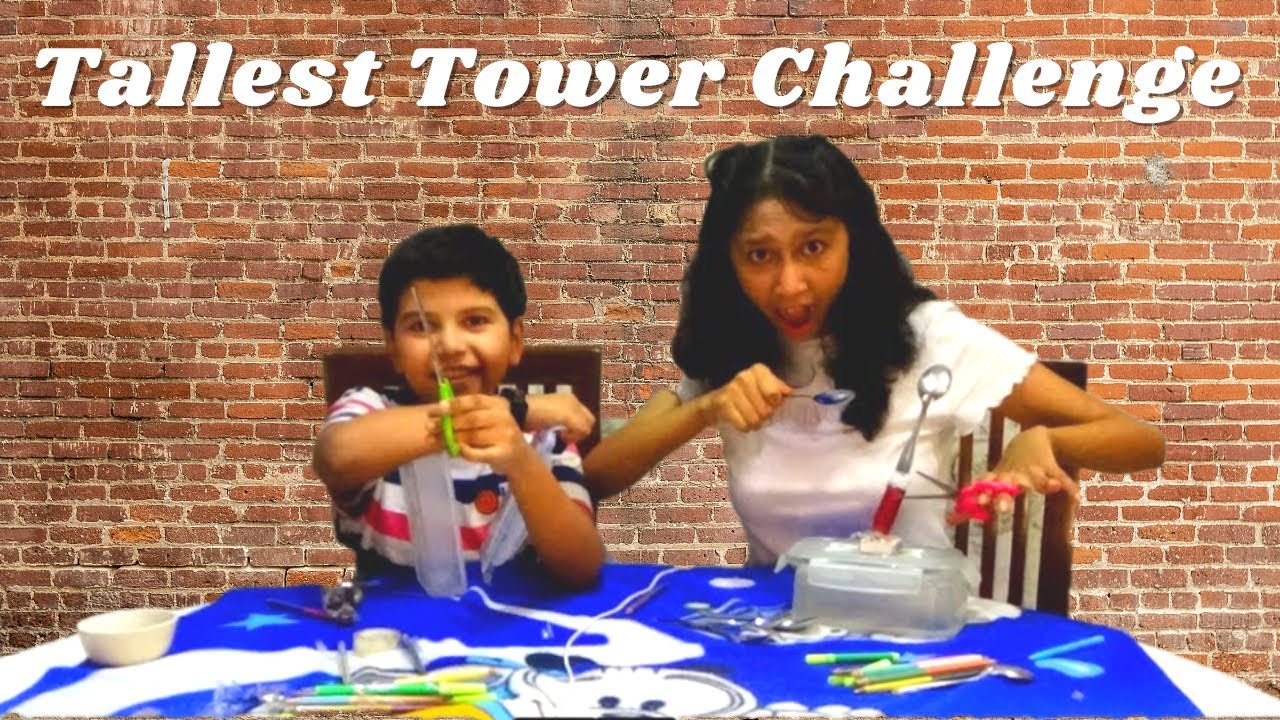 Tallest tower challenge. Let's see who is able to build the Burj ...