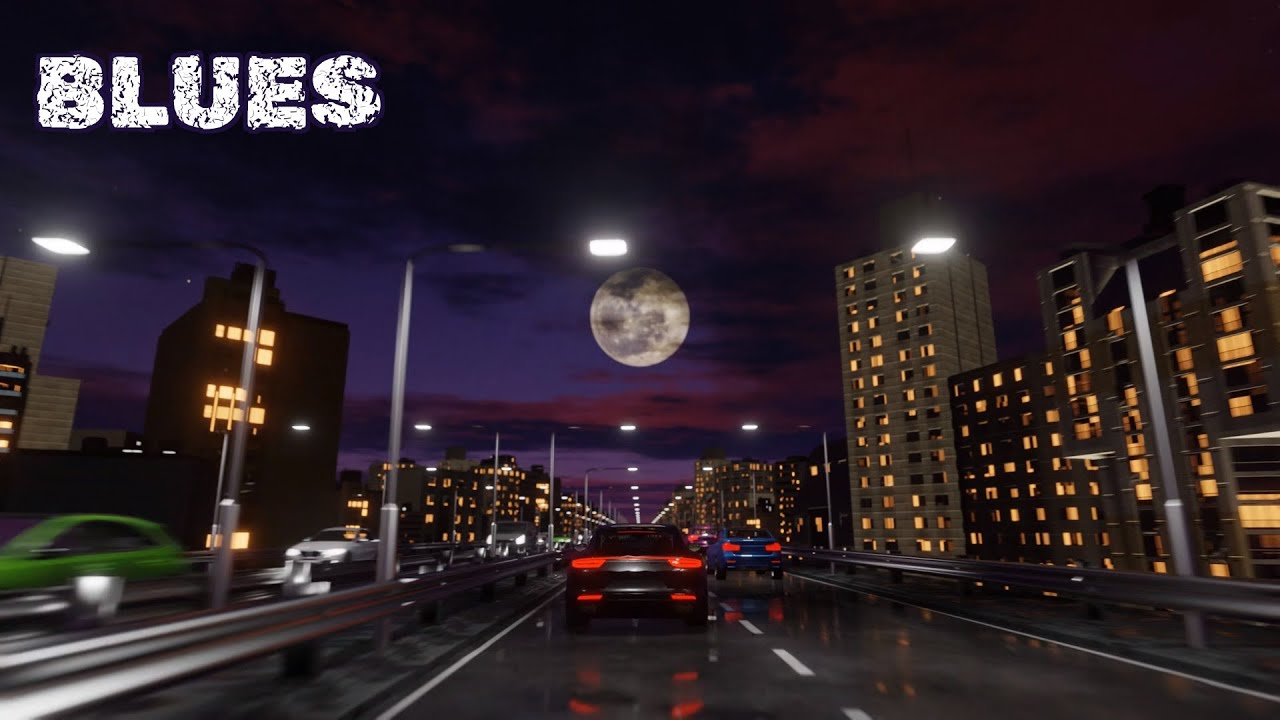 Night Blues #4 | Drive | Extended Blues Music Collection - YouTube