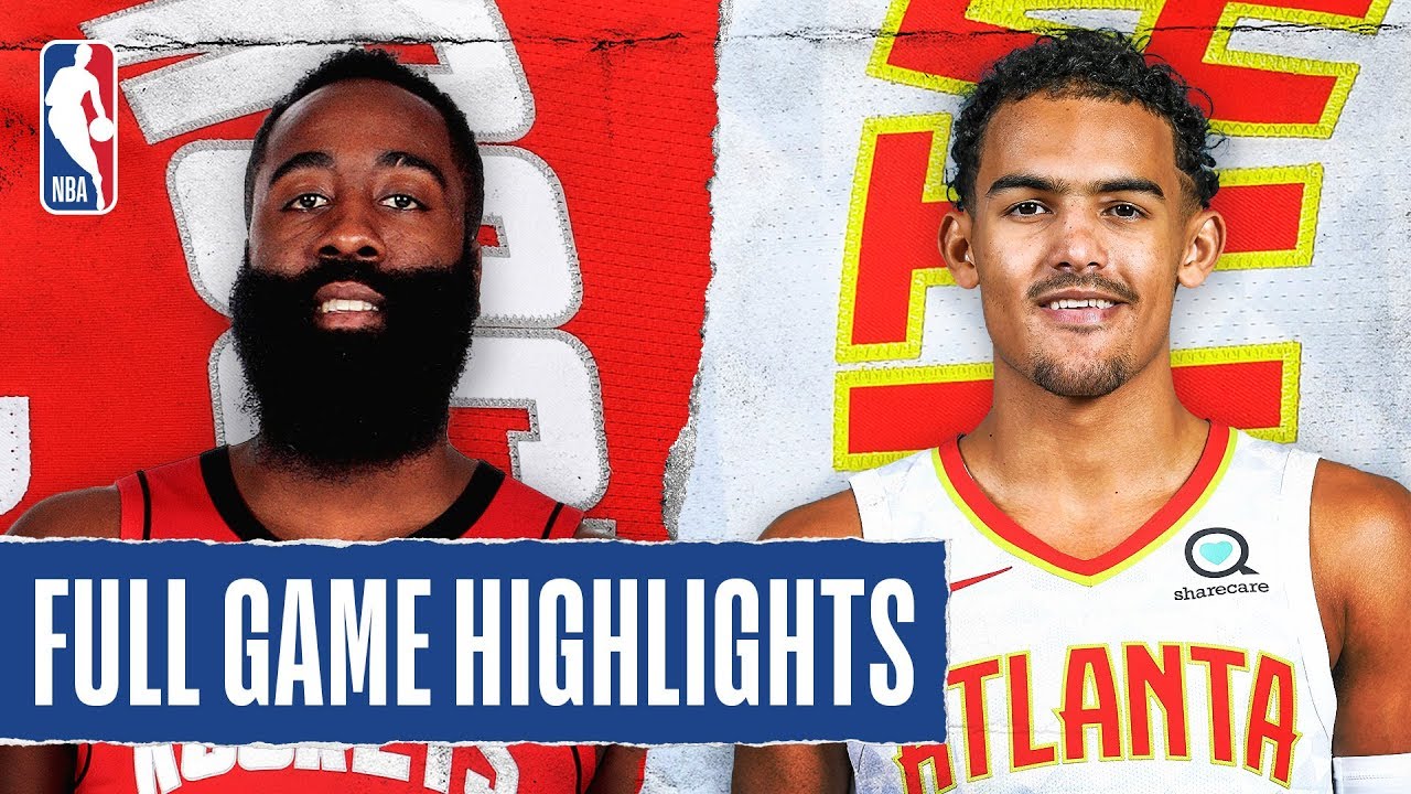 ROCKETS at HAWKS | FULL GAME HIGHLIGHTS | January 8, 2020 - YouTube