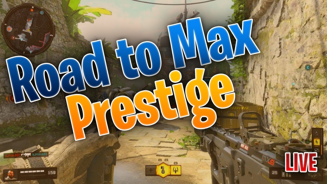 Road to Max Prestige (BO4 Multiplayer Gameplay) - YouTube