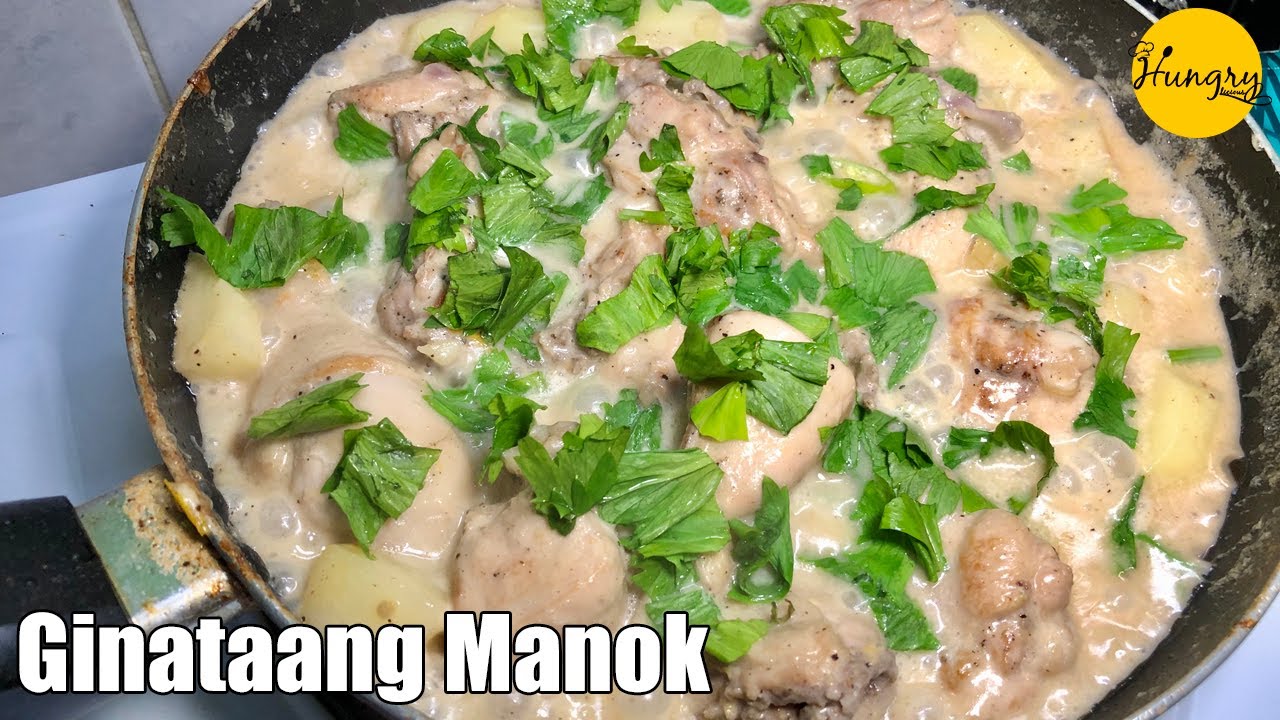 Ginataang Manok Recipe | Chicken in Coconut Milk | Chicken Stew Recipe ...