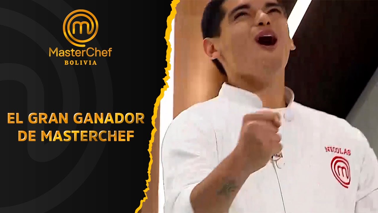 Nicolás entró en la historia como el primer MasterChef boliviano | Temp ...
