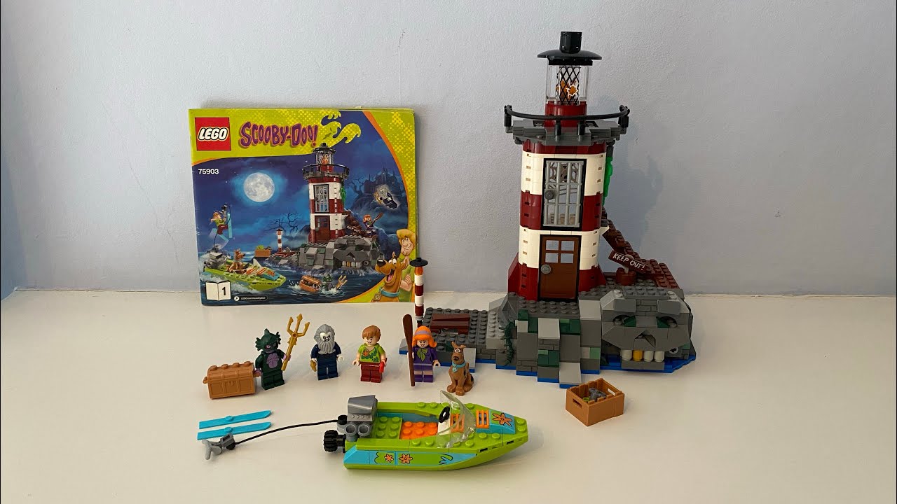 Lego Scooby-Doo Hunted Lighthouse Set from 2015 Review. - YouTube