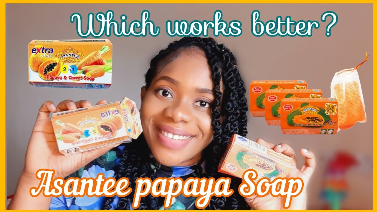Best Affordable brightening Soap | Asantee papaya Soap - YouTube