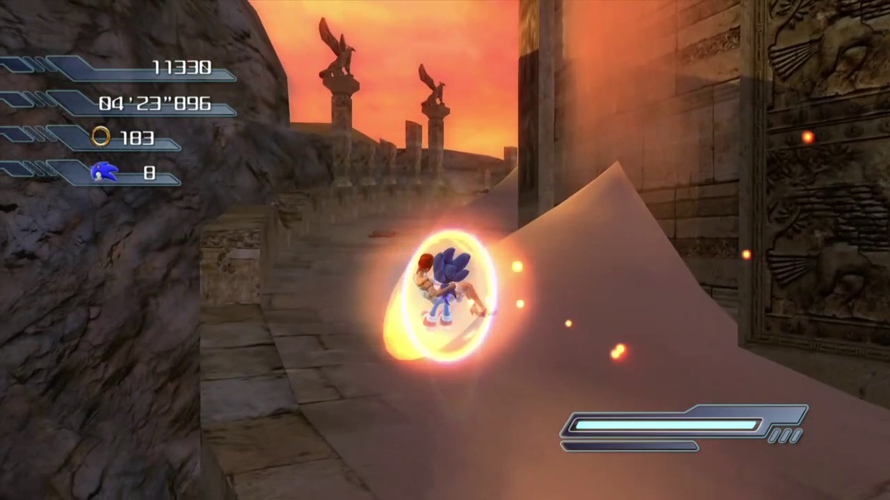 Sonic 06: Dusty Desert (Sonic) - Ring Attack (320) - YouTube