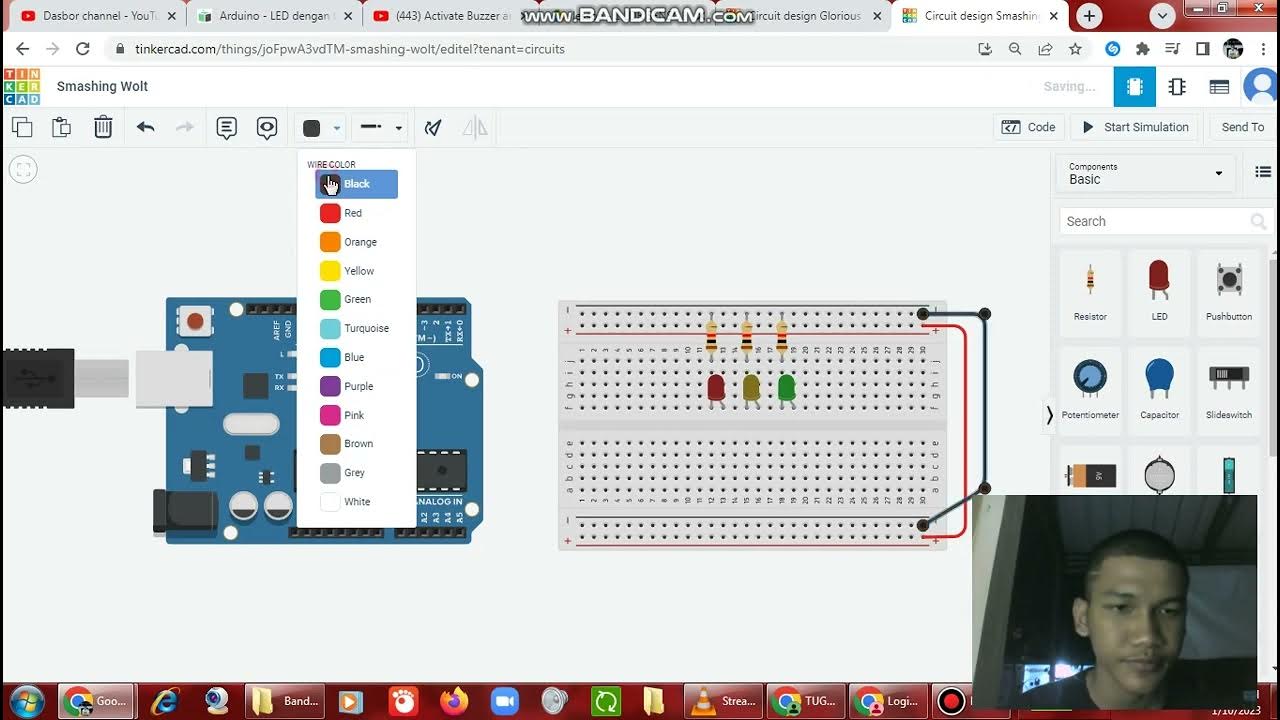 TUTORIAL MENGHIDUPKAN BUZZER DAN LED MENGGUNAKAN SENSOR LDR DAN ARDUINO ...