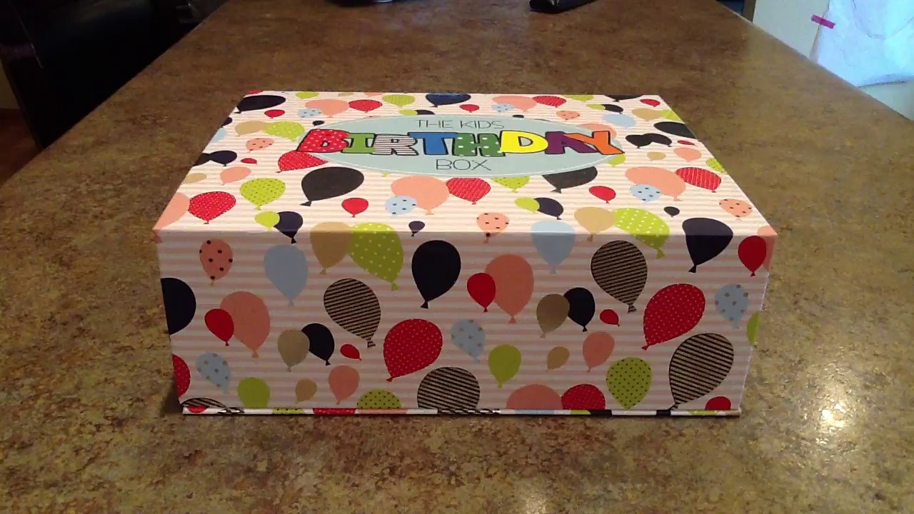 Usborne Cards for a Cause 2018 Kids Birthday Box - YouTube