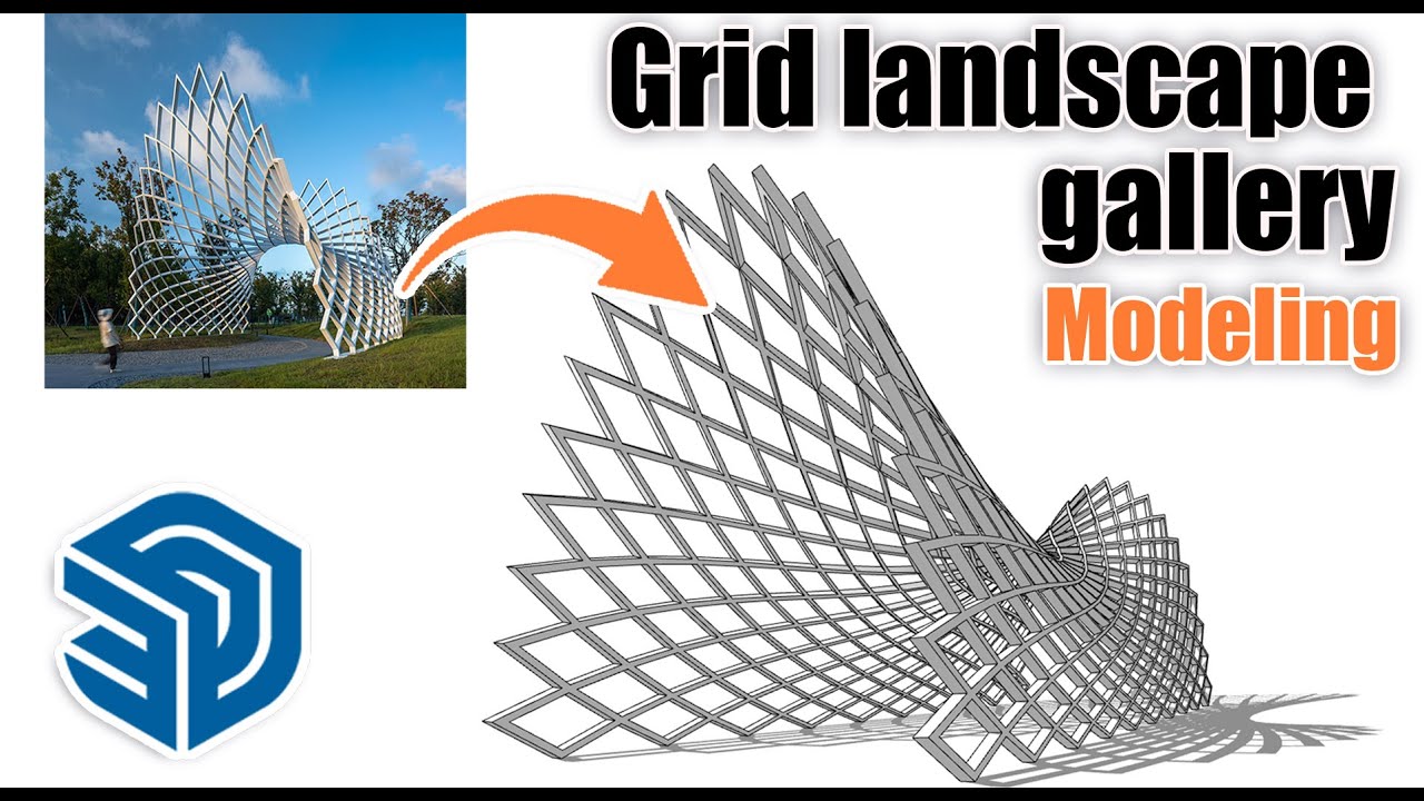 Master Grid Landscapes With This Quick Sketchup Tutorial! - YouTube