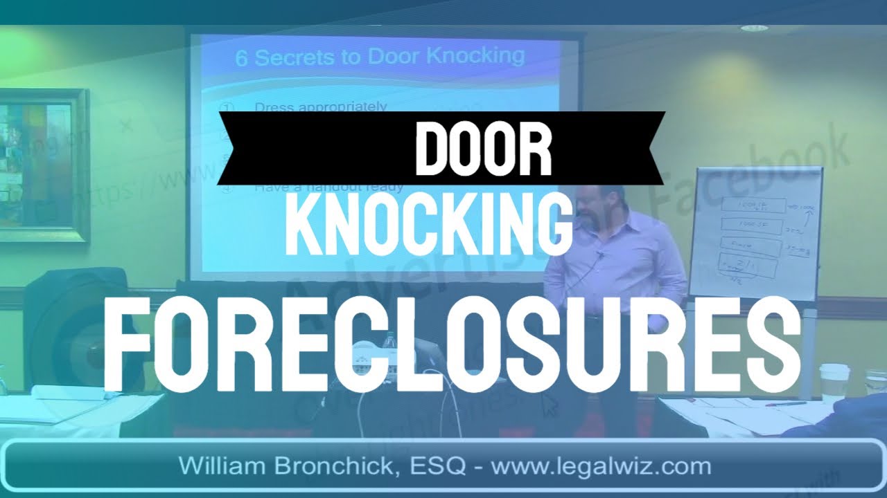 Door Knocking Foreclosure Leads - YouTube