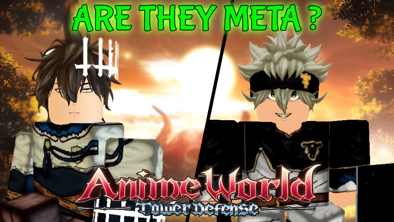 PLAYING THE NEW ANNIVERSARY UPDATE || Anime world tower defense - YouTube