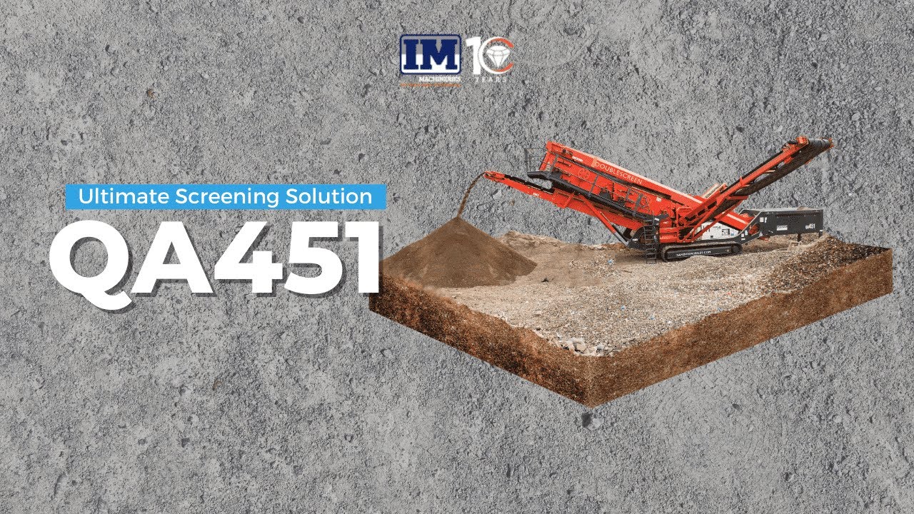 IM PRESENTS: SANDVIK'S QA451 IN ACTION - YouTube