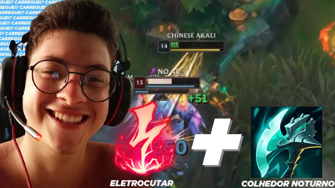 COMO CARREGAR DE AKALI - NAGASAWA - YouTube