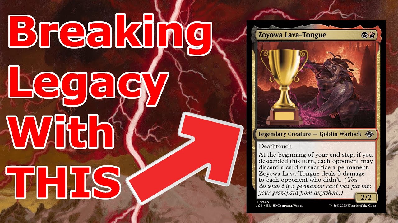 UNDEFEATED WITH THIS RAKDOS SLEEPER! Zoyowa, Lava-Tongue (Legacy MTG ...