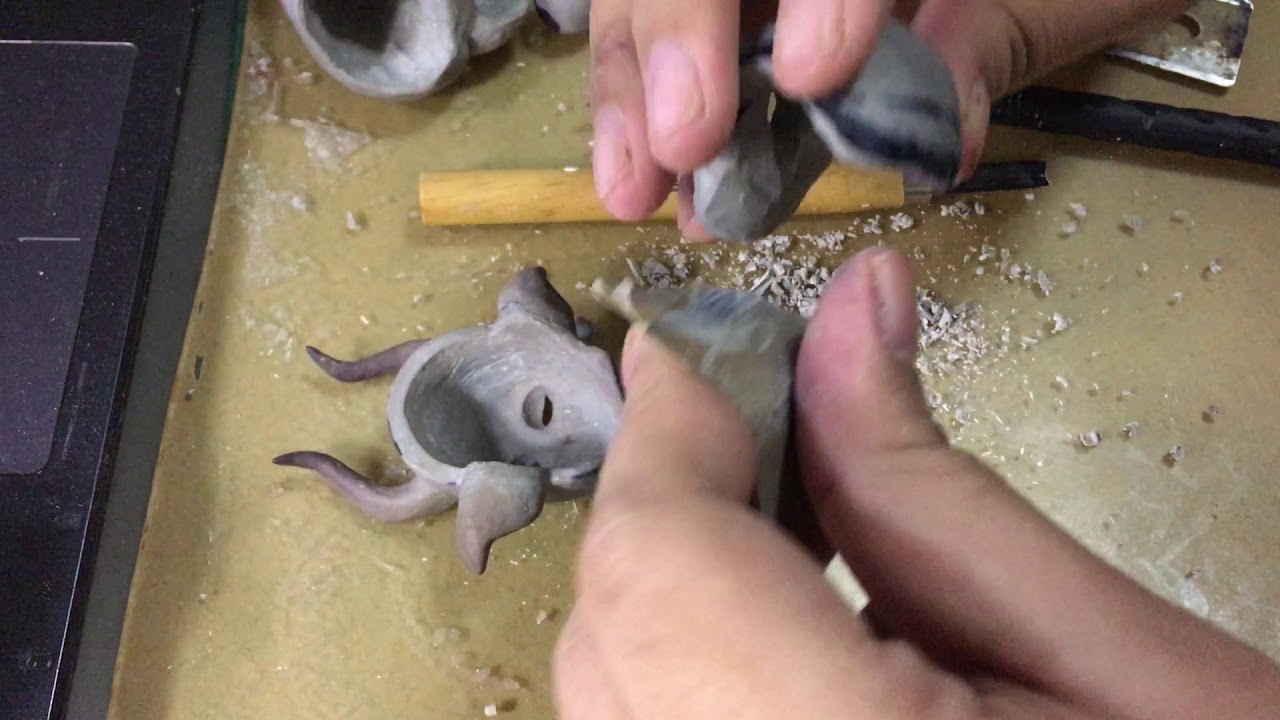 BJD making process - Tushkii 2 - YouTube