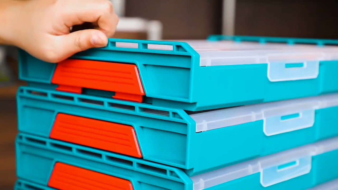 TOTAL Tools Stackable Box Series. - YouTube