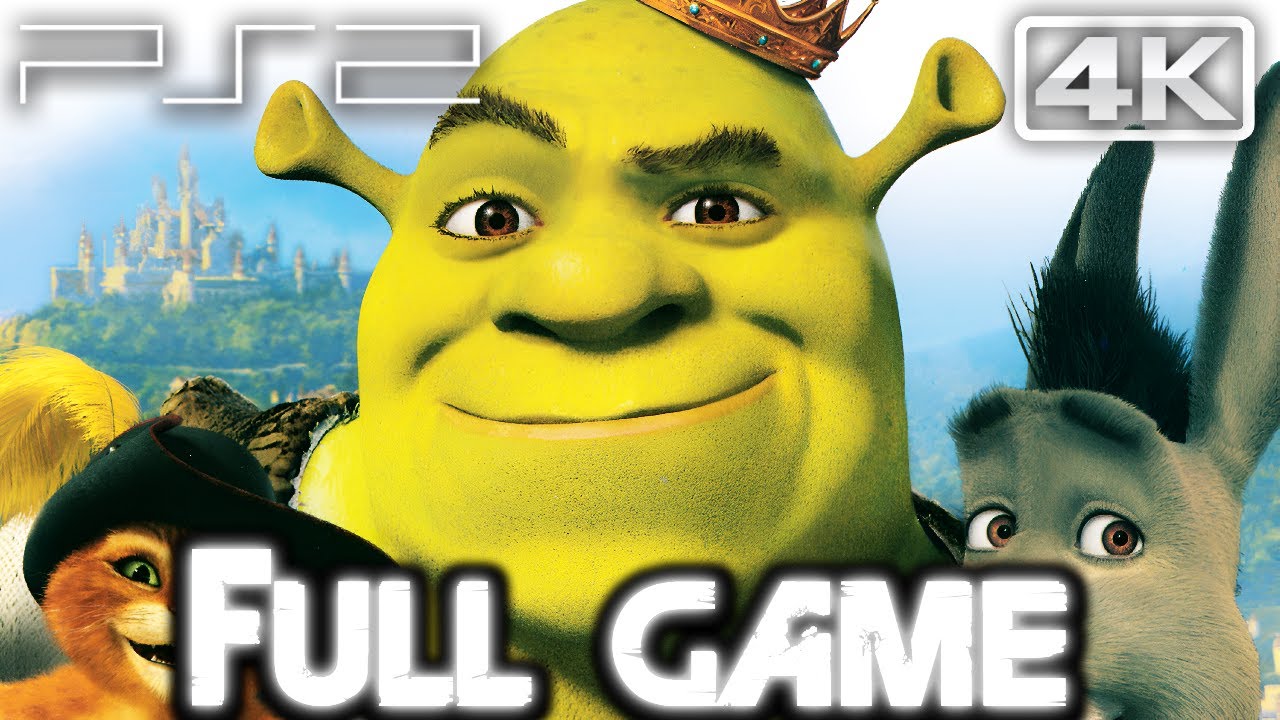 SHREK THE THIRD Gameplay Walkthrough FULL GAME (4K 60FPS) No Commentary ...