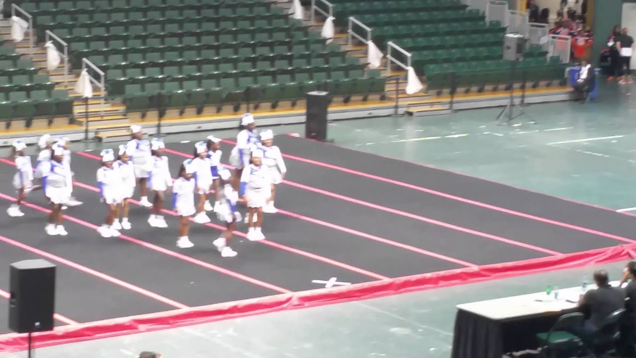 Grey Ghost cheerleading competition 2014 - YouTube