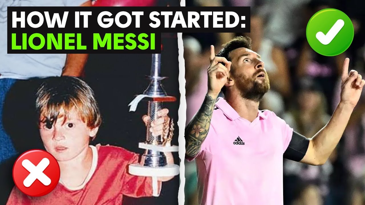 How They Started: Leo Messi Too Small To Make It BIG - YouTube