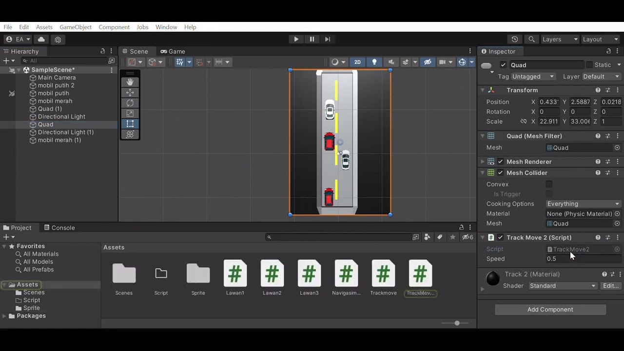 Game Sederhana Unity - YouTube