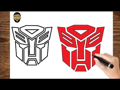 How To Draw Autobots Logo from Transformers - YouTube