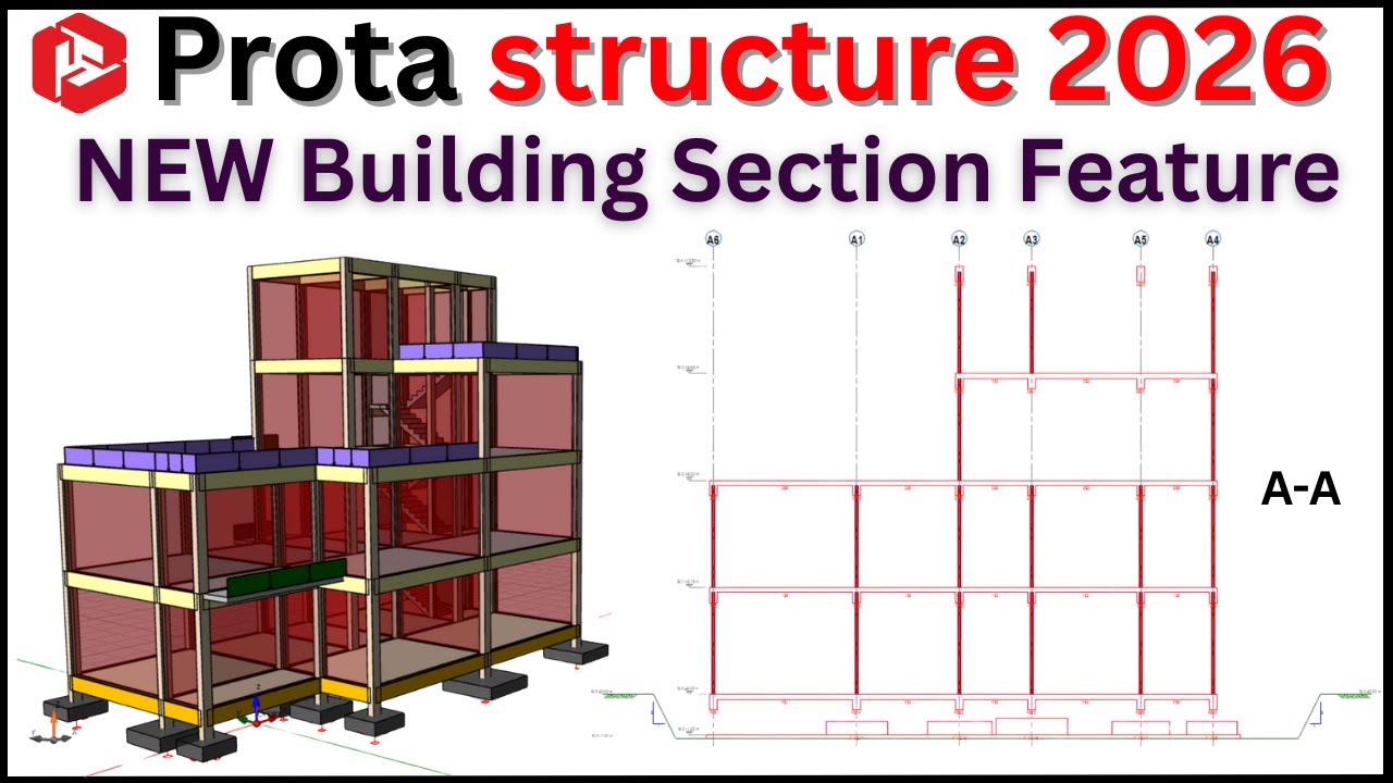 Protastructure 2026 – NEW Building Section Feature Explained! (Step by Step Tutorial) - YouTube