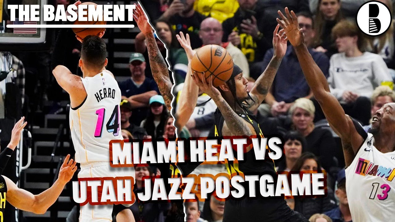 Miami Heat vs. Utah Jazz Postgame Show2 | The Basement Sports Network ...