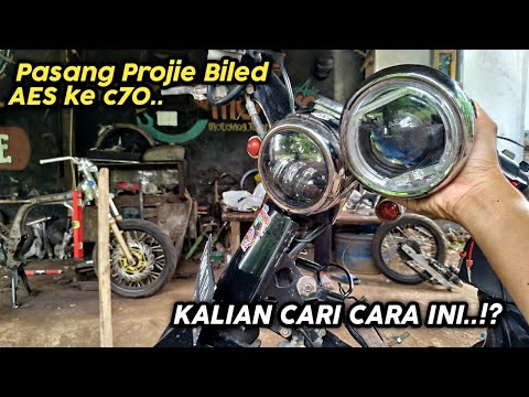 TUTOR JELAS PASANG BILED DI C70 - YouTube
