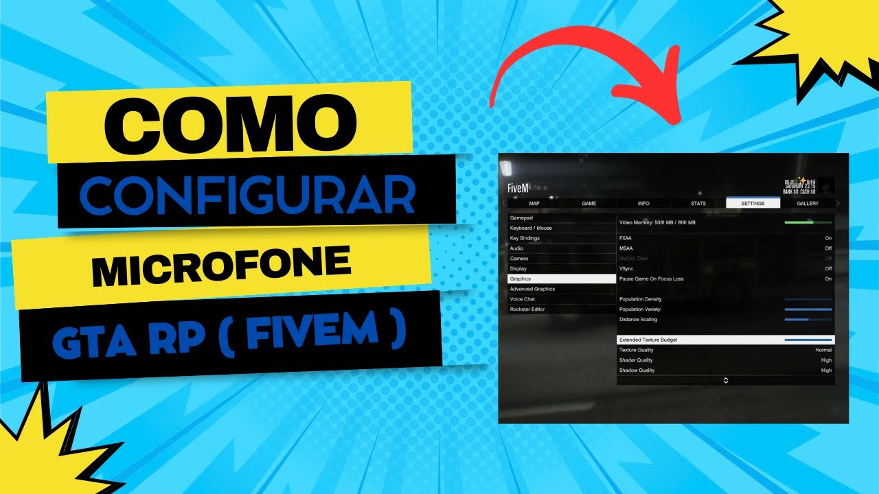 Como Configurar o Microfone no GTA RP (FiveM) – Passo a Passo Completo ...