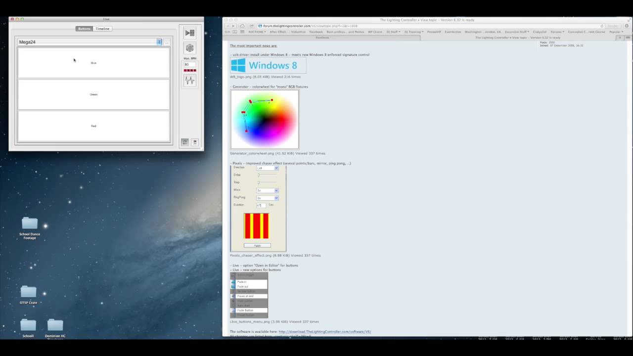 Chauvet Showxpress Update 6.32 - YouTube