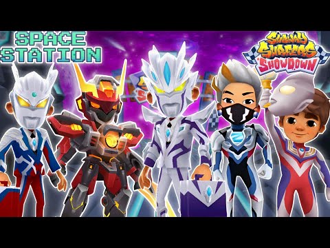 Subway Surfers Space Station Showdown PvP | 5 Characters Race!