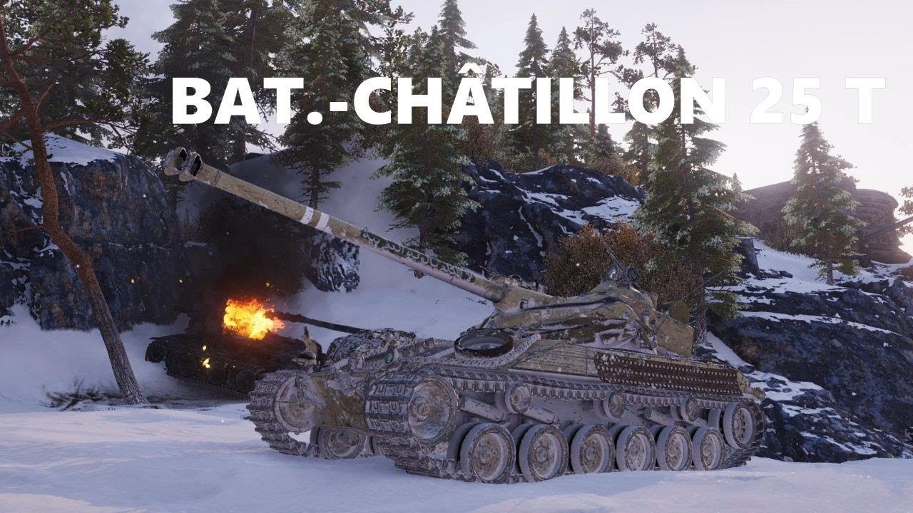 BAT.- CHÂTILLON 25 T The BATMAN having fun wot complete 4K - YouTube