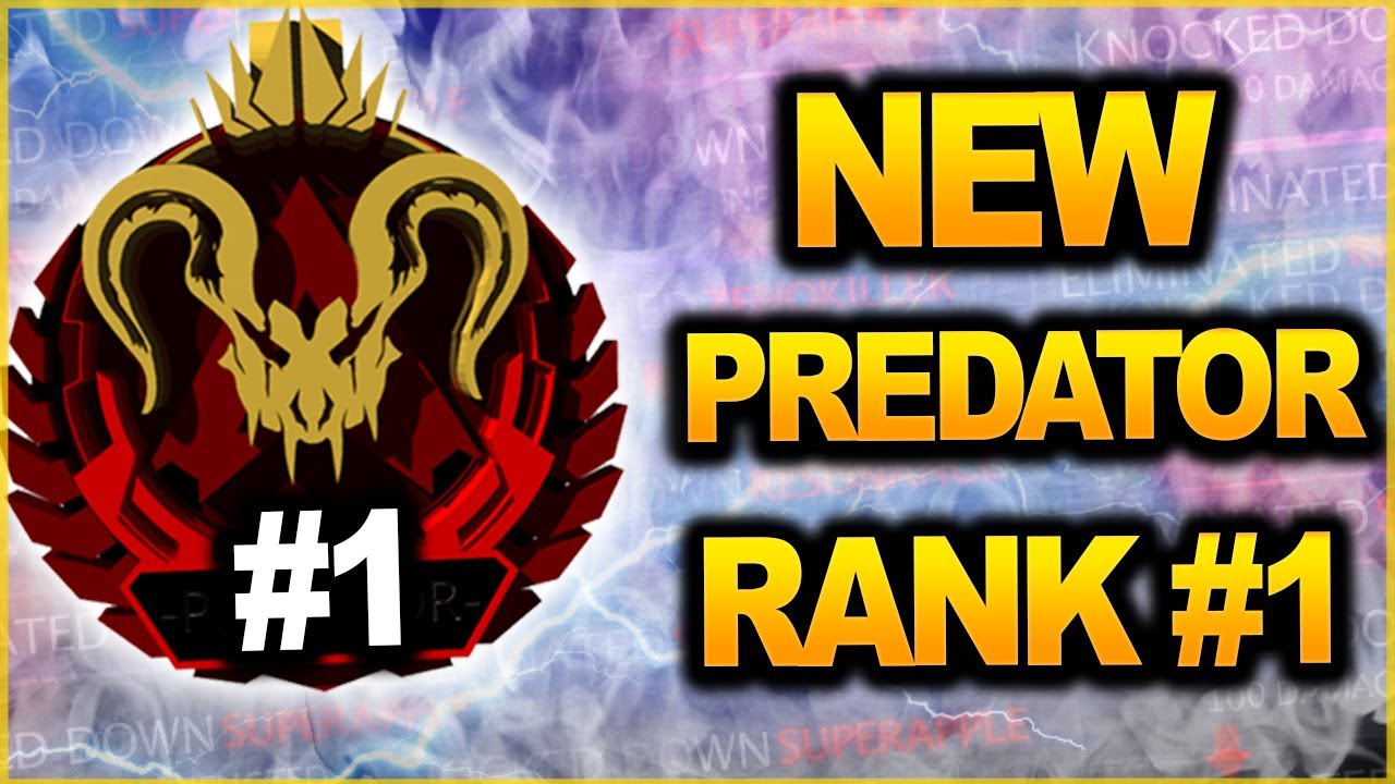 APEX LEGENDS SEASON 15 NEW PREDATOR RANK #1 - EASY RANKED! - YouTube