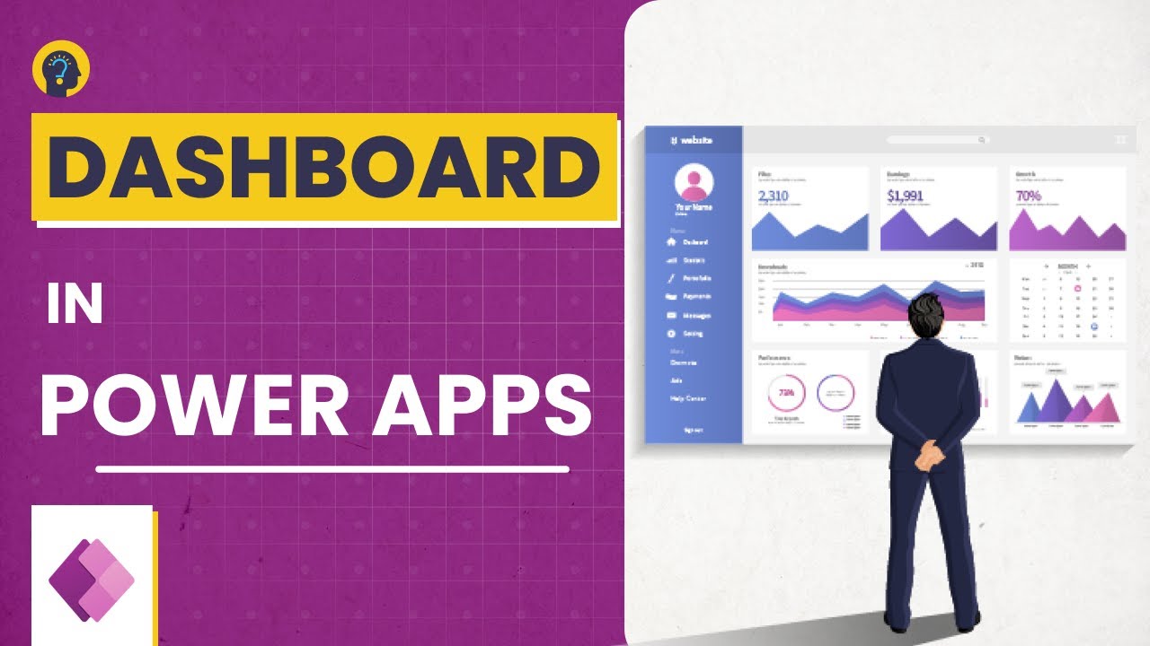 How to create Dashboard in Power Apps - YouTube