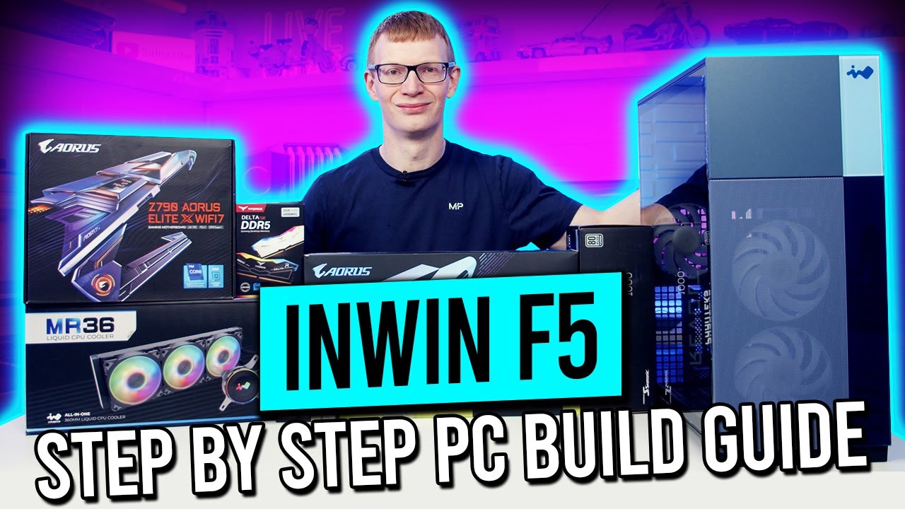 InWin F5 Build - Step by Step Guide - YouTube