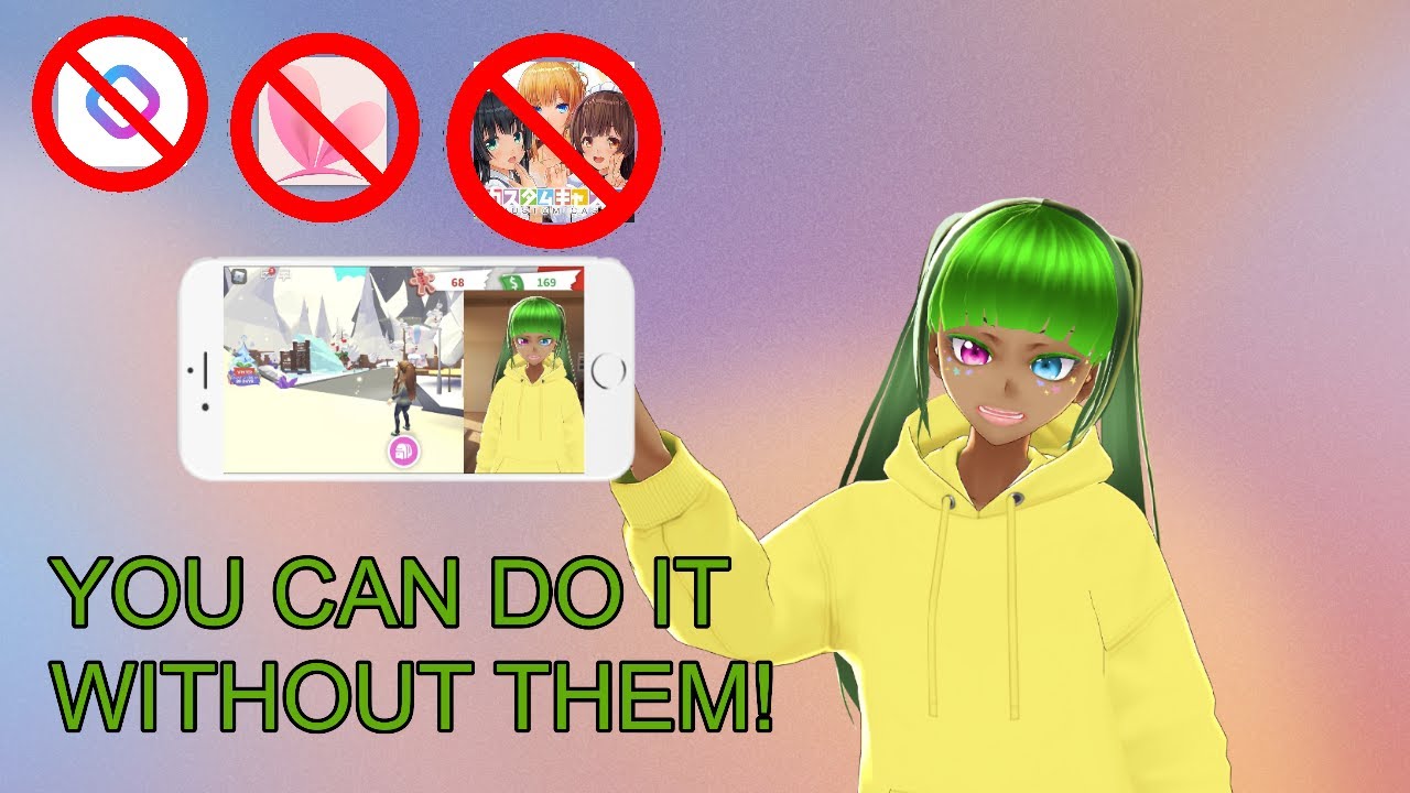 Vtuber stream from phone tutorial | Making video playing Roblox ...