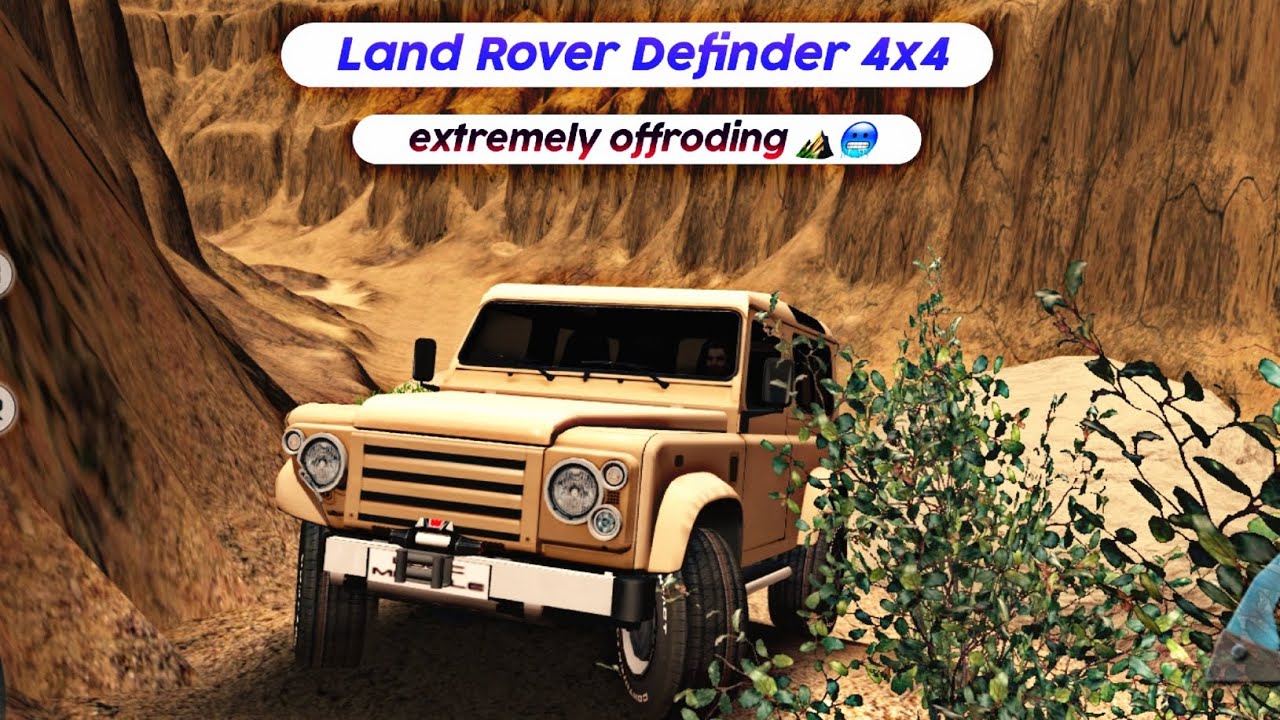 Offroad 4x4 Driving Simulator - Land Rover Defender Gameplay #1 Car ...
