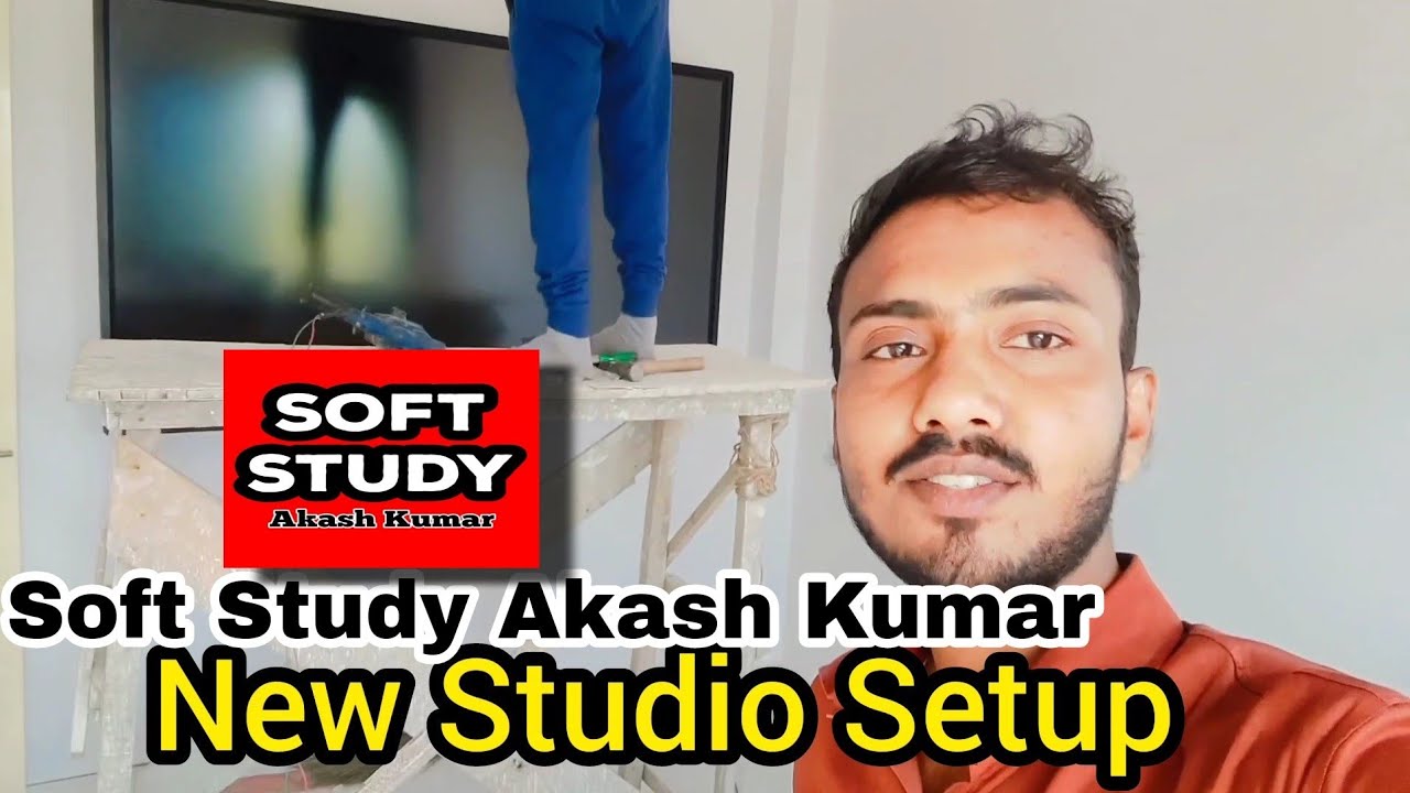 (New Studio Setup )=Soft Study Akash Kumar🥰💓 #softstudyakashkumar#youtubevideo##viral # ...