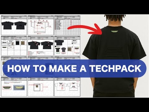 How To Make A Techpack Pt. 1 - YouTube