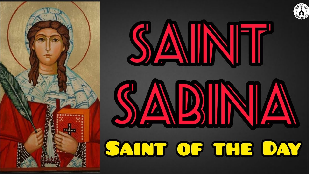 Saint Sabina was a Roman Noblewoman who suffered Martyrdom | Saint of ...