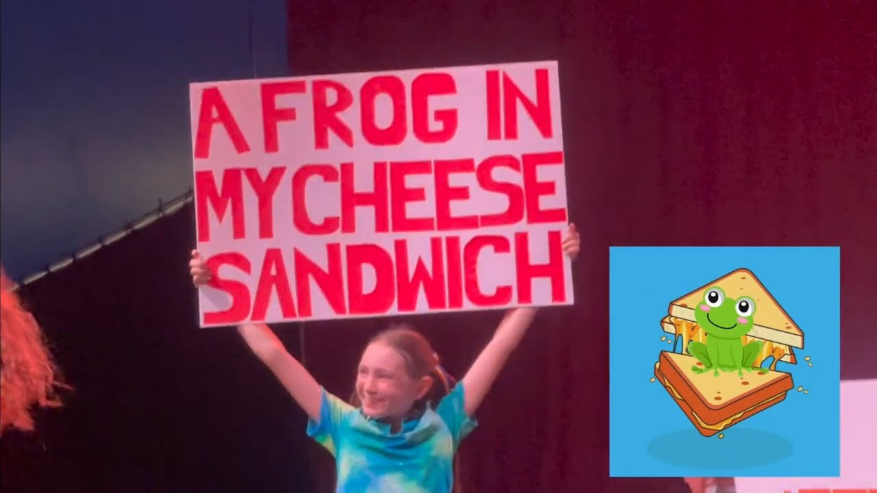 Peter Combe - A Frog In My Cheese Sandwich (LIVE) - Animated Version ...