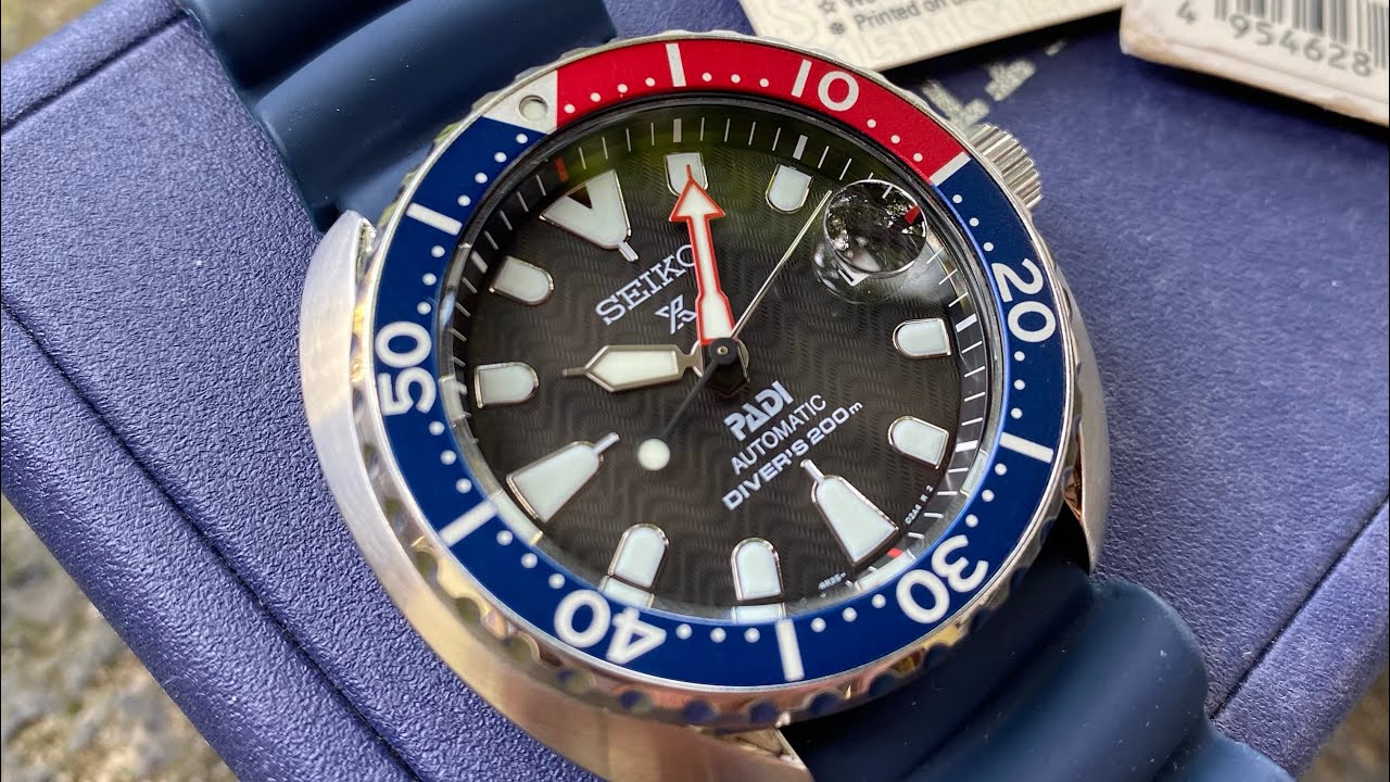 Seiko mini turtle PADI edition | sale - YouTube