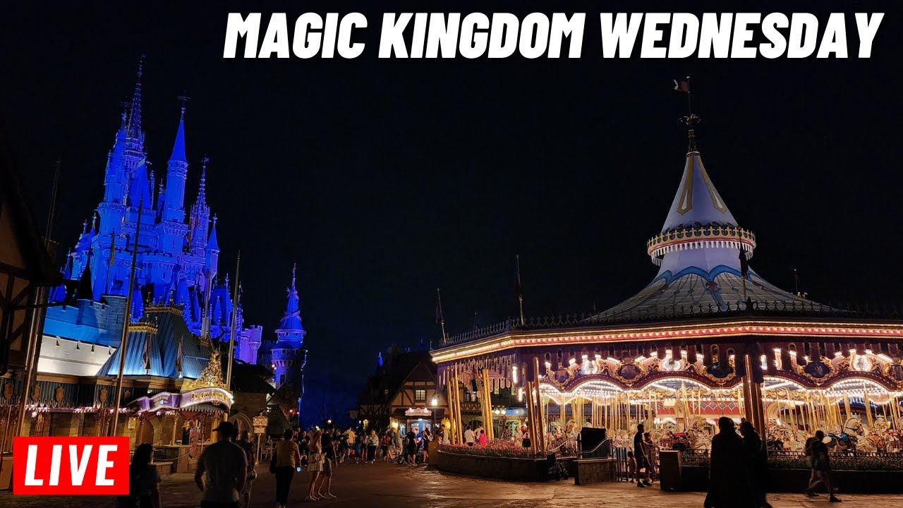 🔴 LIVE: Magical Wednesday Night at Magic Kingdom let's have some fun ...