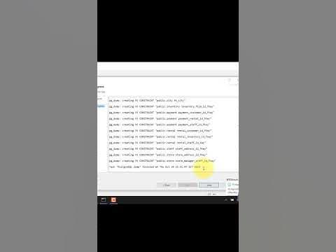How To Backup PostgreSQL Database Using DBeaver || Best PostgreSQL Tutorial Shorts - YouTube