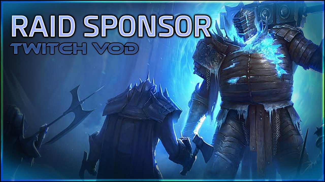 FIRST SPONSOR EVER, BIG DEAL !raid #ad - YouTube