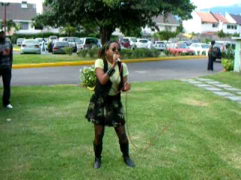 Keisha Patterson performing at Devon House for Cooyah Blowout - YouTube